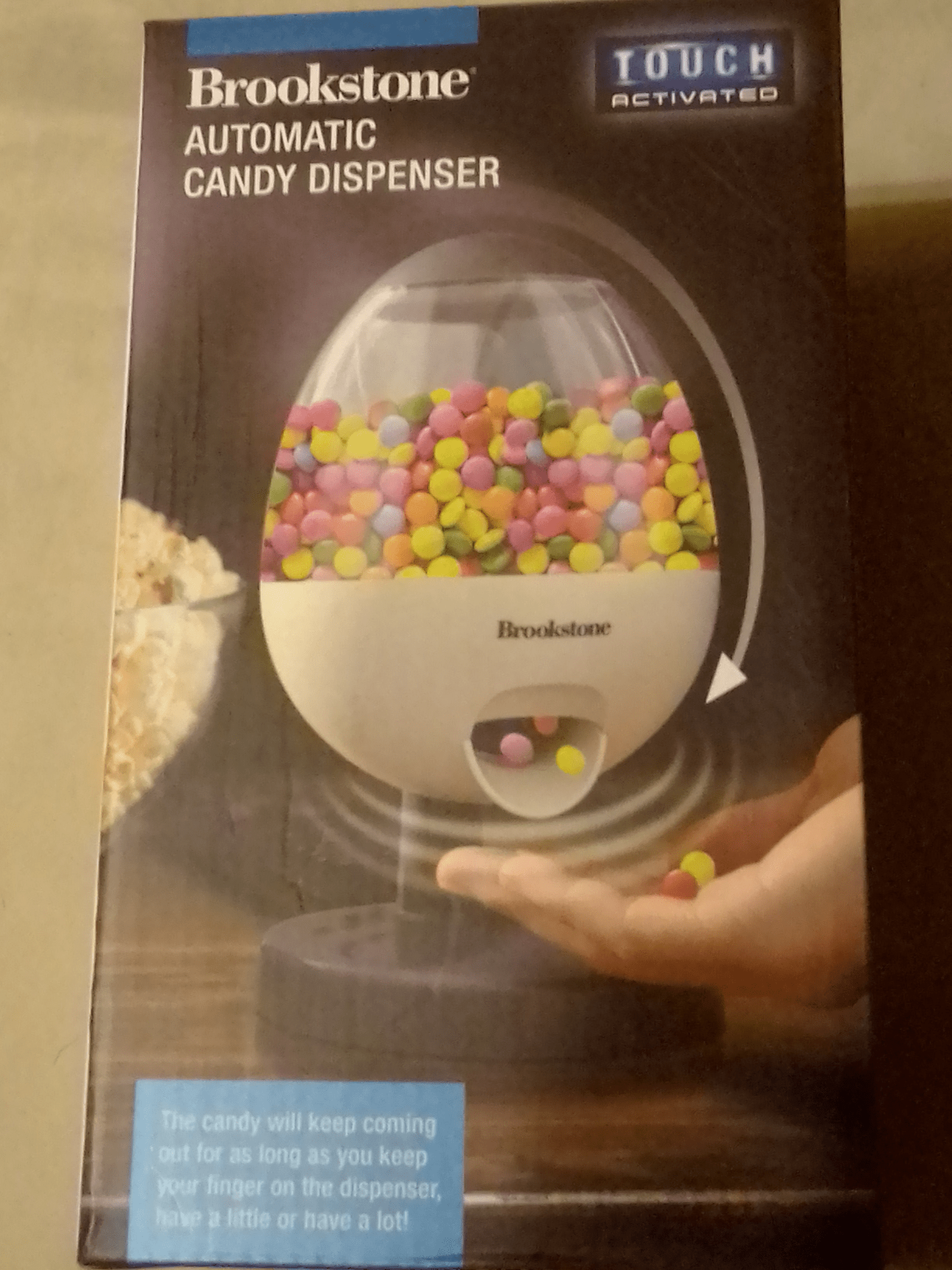 Brookstone Touch Activated Automatic Candy Dispenser - Doylestreasures